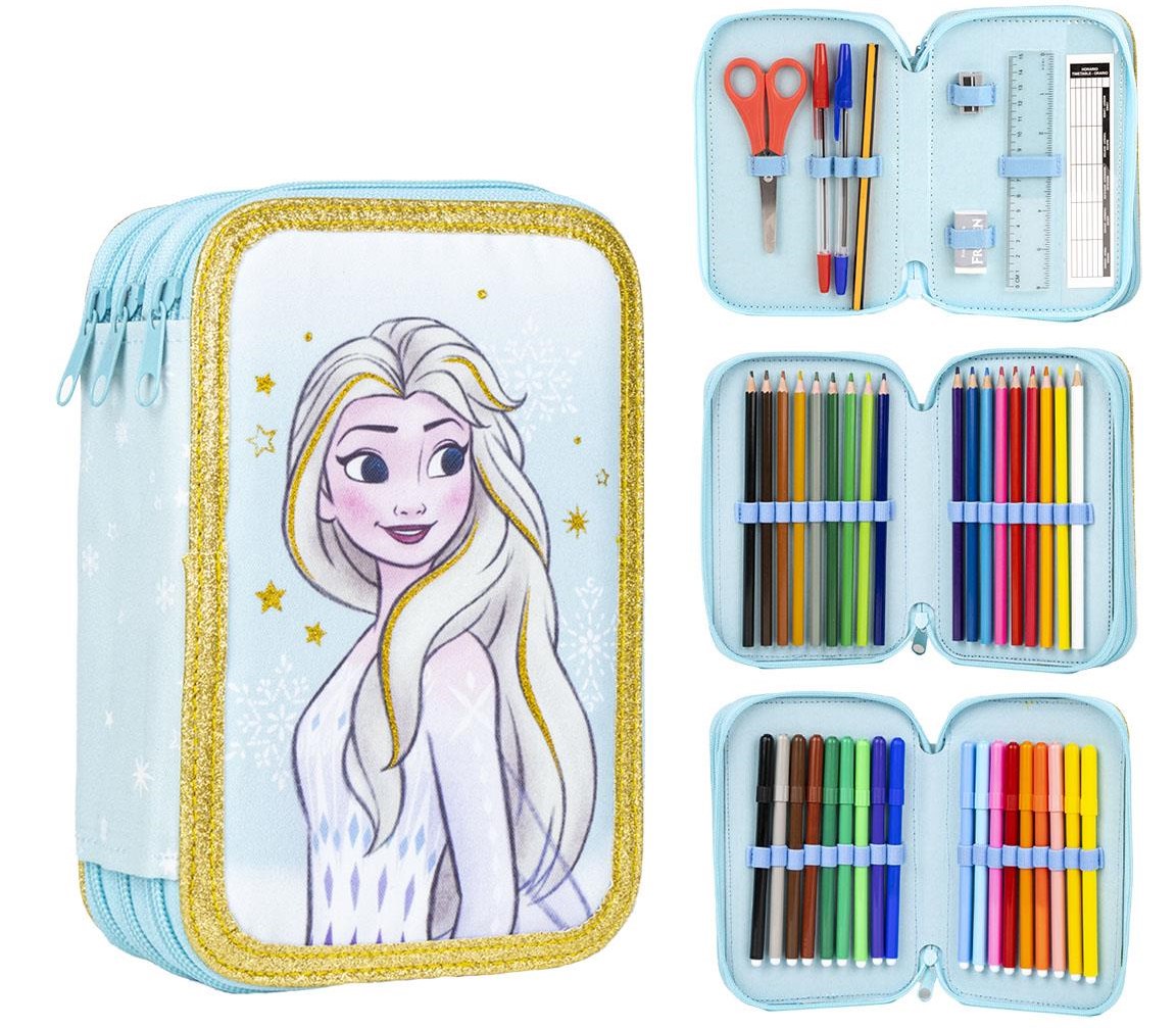 VYBAVENÝ TŘÍPATROVÝ PENÁL FROZEN - For Kids - Velkoobchod pro děti